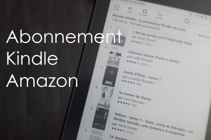 Abonnement Kindle Amazon : des tarifs intéressants